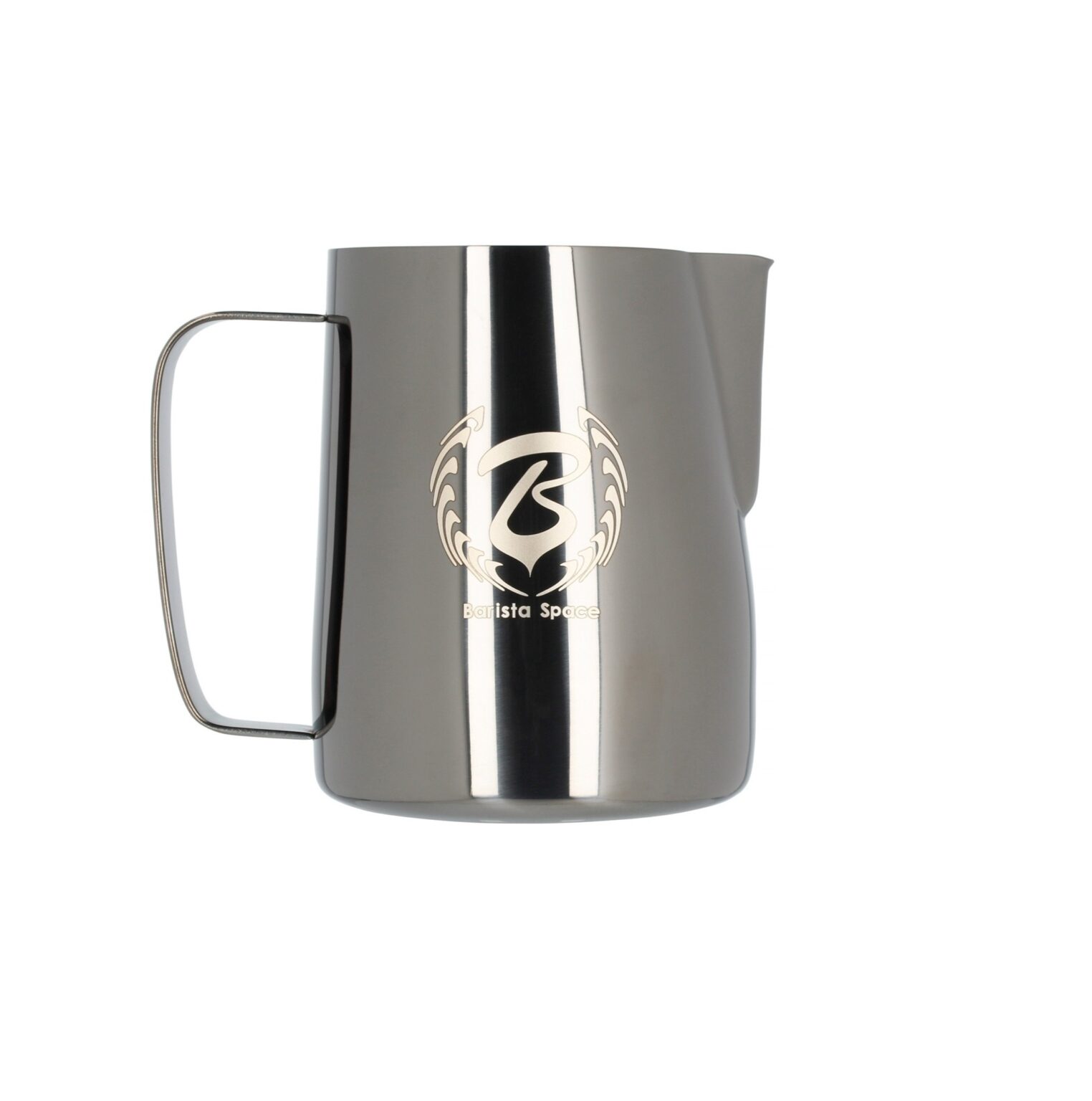 Barista Space Sandy Black Milk Pitcher for Latte Art, 600ml - uaeespresso