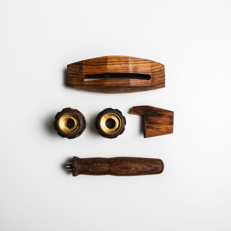 La Marzocco Linea mini front side wooden set - Zebrano Oil Finish ...